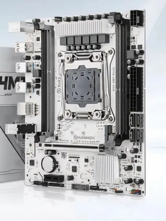 Huananzhi 4MT Plus DDR3 TPM2.0 SECURE BOOT, Комплект игровой X99