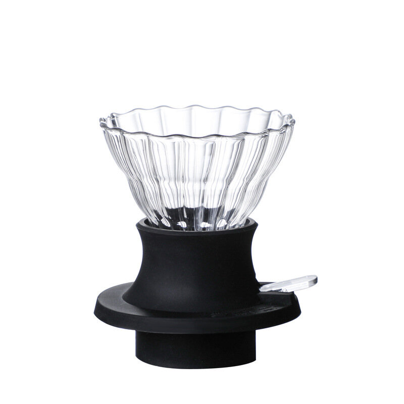 Набор для ручного заваривания кофе, умная чашка-фильтр V60, стеклянная чашка-фильтр для капельного заваривания кофе, кофейный фильтр.