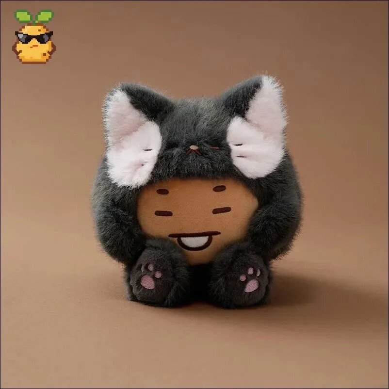 Плюшевая игрушка BTS BT21 Baby More Fluffy мягкая кукла, подарок для детей