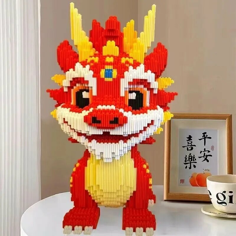 Большой 3D Конструктор дракон