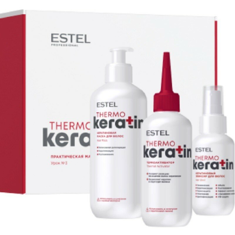 Набор ESTEL THERMOKERATIN для кератинового восстановления волос , TK/N