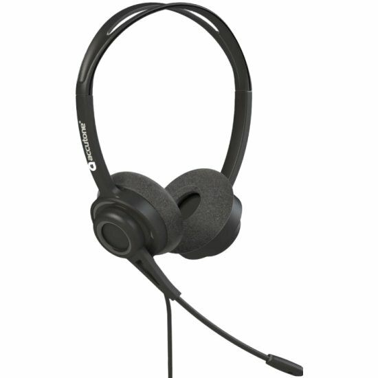 Проводная гарнитура Accutone UB120 USB, черный