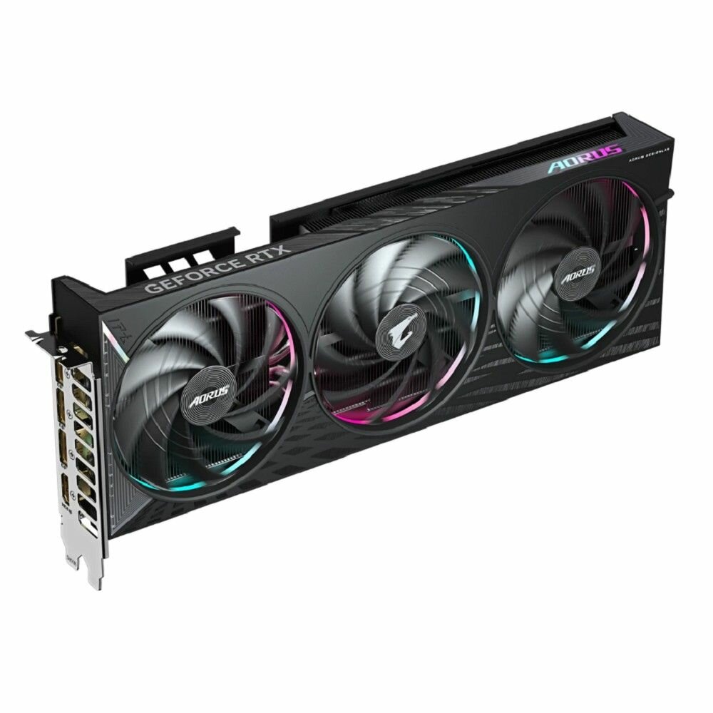 Gigabyte Видеокарта AORUS GeForce RTX 5060 ELITE GDDR7 8 ГБ 128 бит 2722 МГц PCI-E 5.0 DisplayPort х 3 HDMI х 1 (GV-N5060AORUS E-8GD)