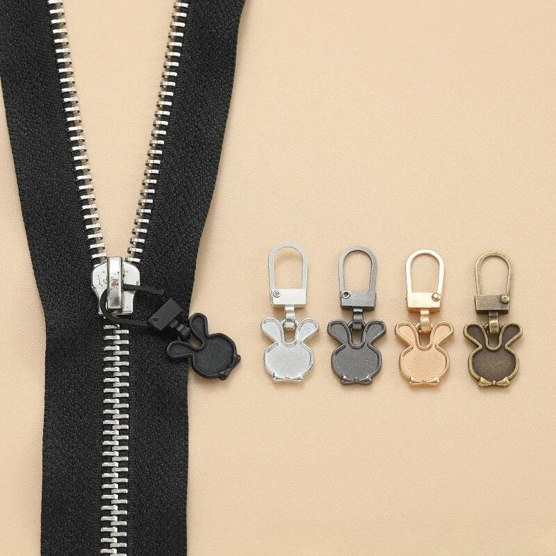 Металлические бегунки для молнии, набор из 10 штук 10pcs type 7