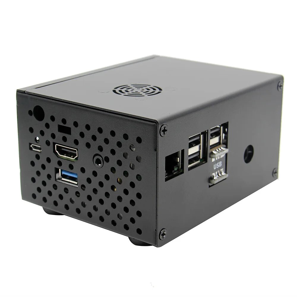 Корпус Geekworm X820-C6 для Raspberry Pi 3B+/3B — фото 1
