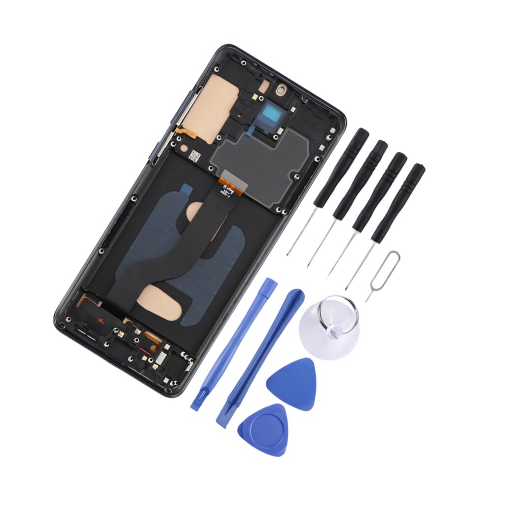 6,58-дюймовый TFT LCD дисплей, Сенсорная панель, Полный комплект сенсорных экранов, Стекло для -G985F