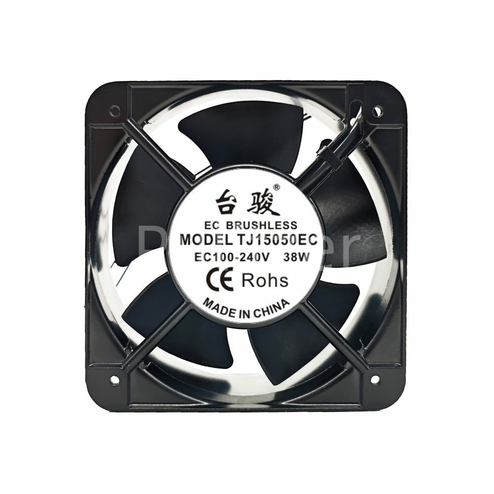 Охлаждающий вентилятор TJ15050EC 150*150*50 мм 38 Вт 2900 об/мин 100-240 В