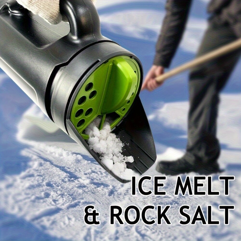 Многофункциональный ручной разбрасыватель для семян, удобрений и соли с регулируемыми отверстиями