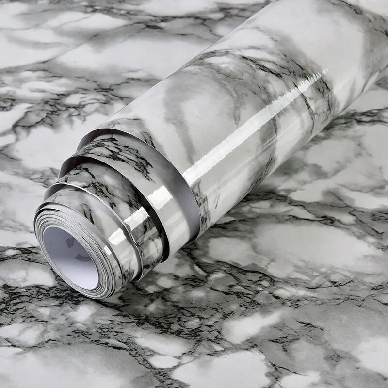 Мраморные ПВХ обои DANDAN 80 см marble19, 60cmx2m