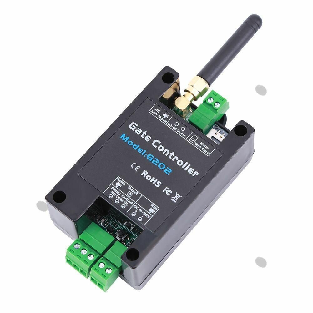 Беспроводной контроллер удаленного доступа 2G, релейный переключатель GSM ворот