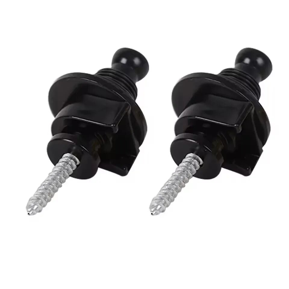 2шт Крепление для ремня гитары с блокировкой, (Стреплок) Металл