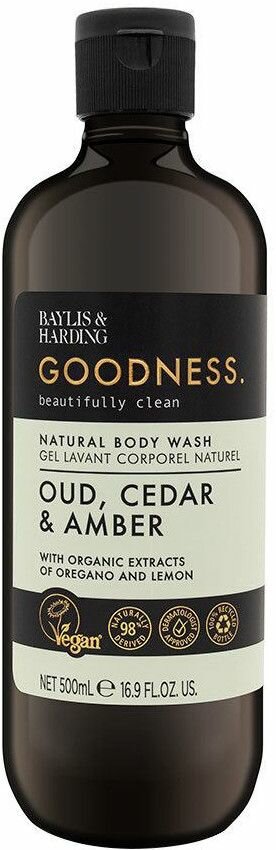 Baylis & Harding - Goodness Oud, Cedar & Amber Body Wash Гель для душа 500 мл