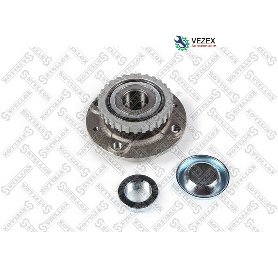 STELLOX 4328398SX ступица! в сборе с подш, задняя(R166.29=R159.33)\ Citroen Berlingo, Peugeot Partner 96>