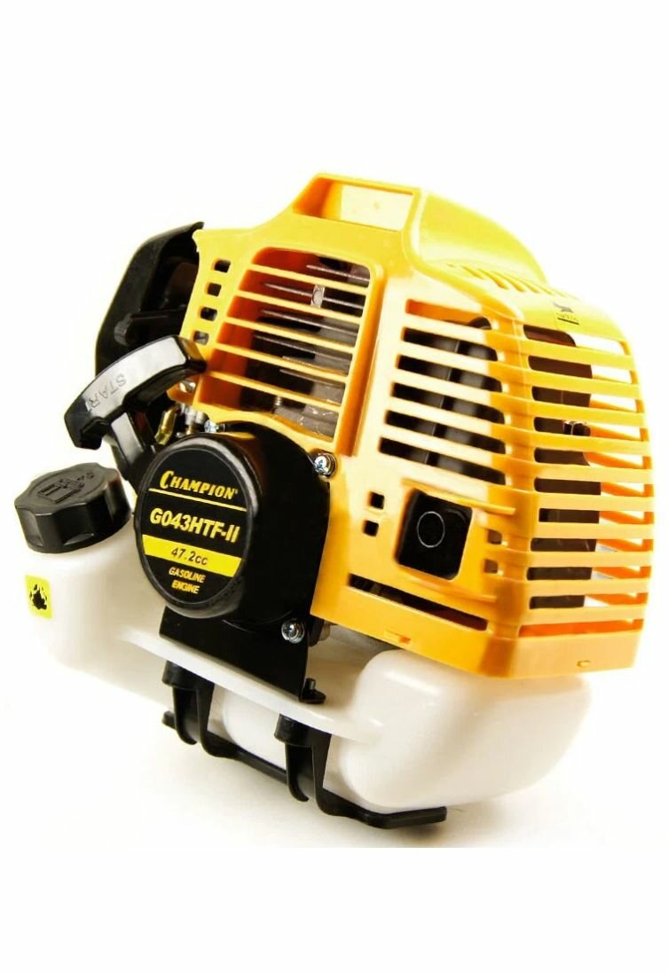Двигатель двухтактный CHAMPION бензиновый (1,7 лс/1,25кВт, 42,7см3, муфта сцепления, 4,64кг)