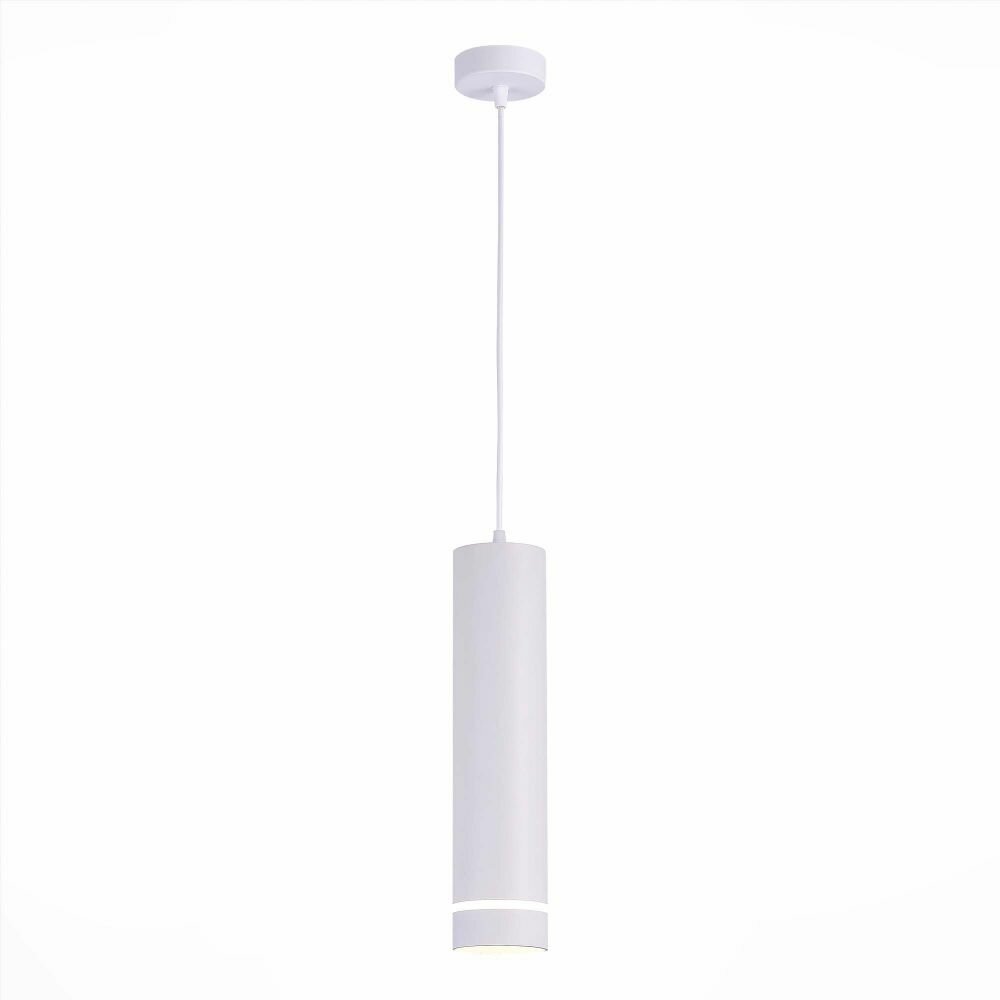 ST115.533.12 ST-Luce Светильник подвесной Белый LED 1*12W 3000K 936Lm Ra>90 120° IP20 D80xH300 165-265V.