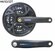 Shimano FC-M371 Система шатунов 44/32/22T для горных велосипедов, длина 170 мм, ...