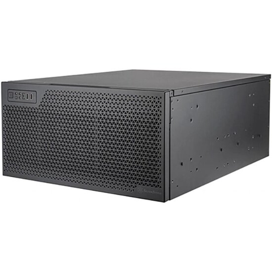 Серверный корпус Silverstone SST-RM52 5U rackmount server chassis with dual 360mm liquid cooling compatibility SST-RM52