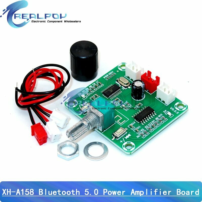 REALPOY XH-A158 плата усилителя Bluetooth 5.0