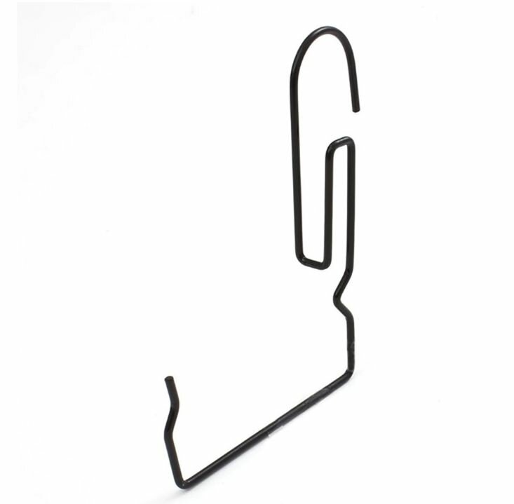 Держатель для балконного ящика металлический Agrohang черный 20х2,5х21,5 см