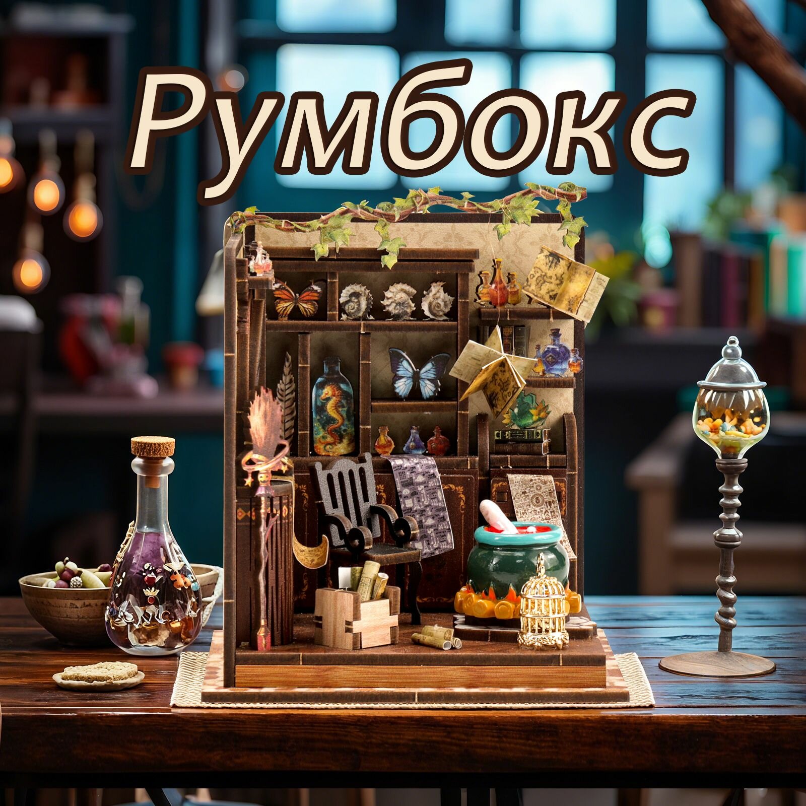 Модель сборки в готическом стиле, 3D головоломка, проста в сборке