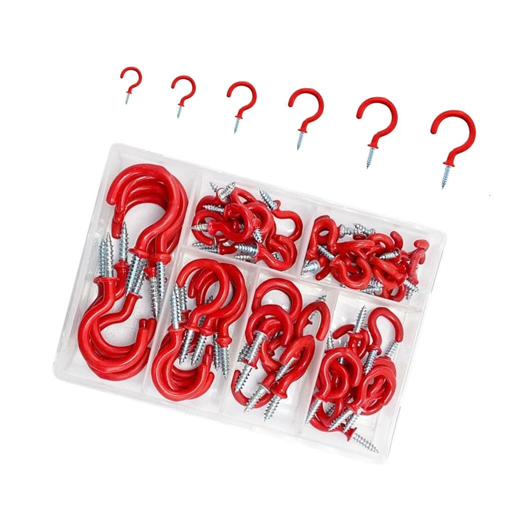 Набор винтовых крючков для пленки