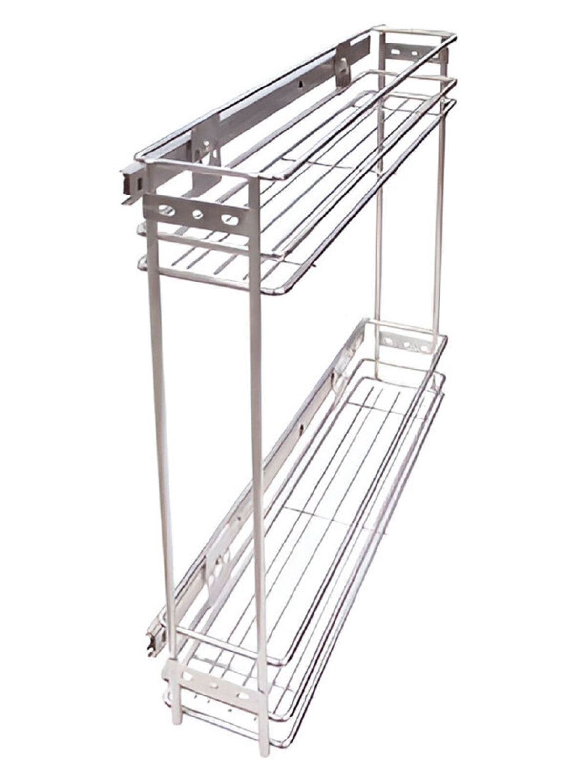 Бутылочница выдвижная 200 мм в кухонный шкаф Huge Mebel. Ширина 1200. Кухонные шкафы Без фасада