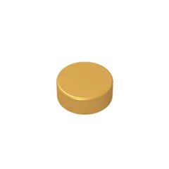Строительный блок Gobricks 1x1, Цвет: 037, 10 шт.