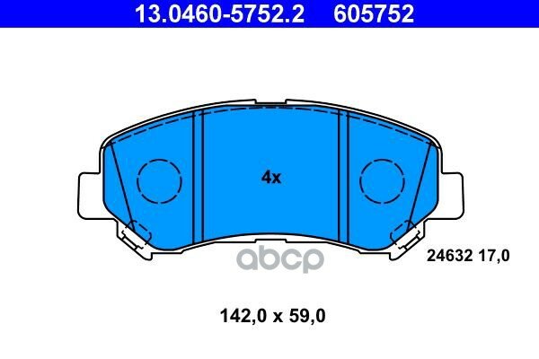 Колодки тормозные дисковые передн, NISSAN: QASHQAI/ QASHQAI +2 1.5 dCi/1.6/1.6 dCi/1.6 dCi 4WD/2.0/2.0 dCi/2.0 dCi 4WD/2.0 4W.