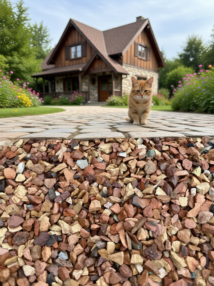 Крошка каменная Аргиллит 5-10 мм 19 кг