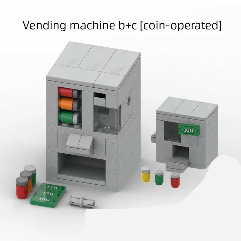 Совместимый с LEGO Набор автоматов B и C, модель для сборки, детская игрушка-набор для мальчиков