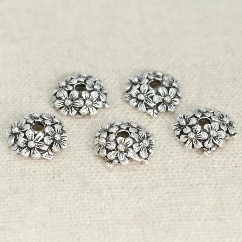 Металлические цветочные основания для бижутерии WRDXUEL 100 шт.