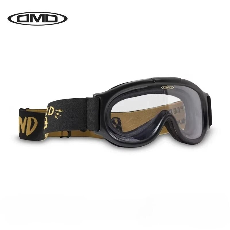 Мотоочки DMD Ghost Vintage в ретро-стиле для круизеров, кафе-рейсеров, скрэмблеров, экипировка для Harley, мотоаксессуары