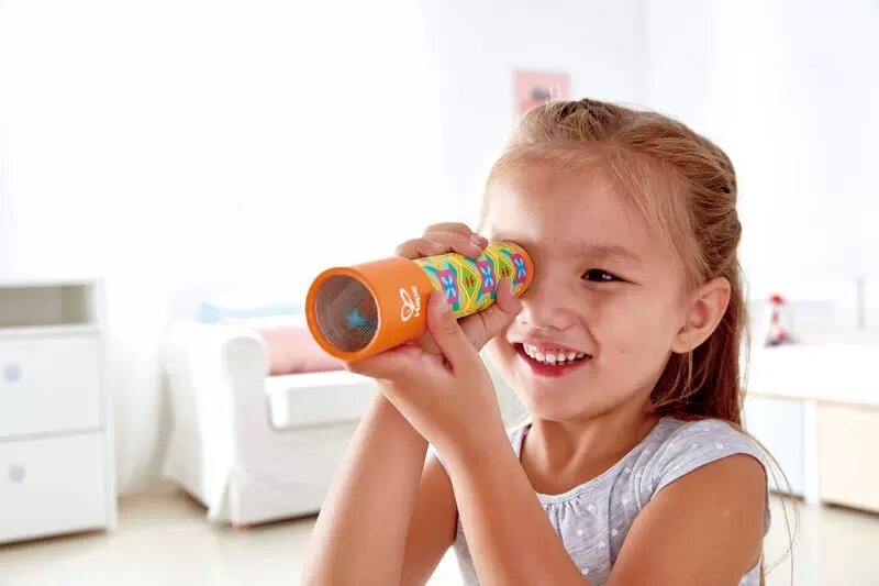 Hape винтажный калейдоскоп для детей, образовательный научный телескоп с цветным призмой, подходит для дошкольников и