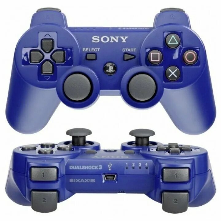Уценка Геймпад беспроводной Sony DualShock 3 для PS3 синий оригинал