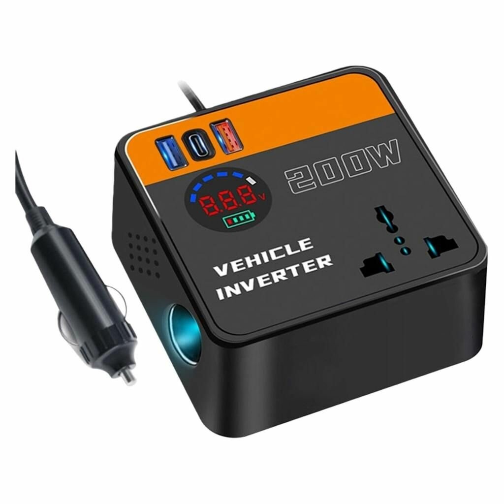 Универсальный многофункциональный преобразователь мощности от 12 В/24 В до 110 В/220 В для автомобильного инвертора