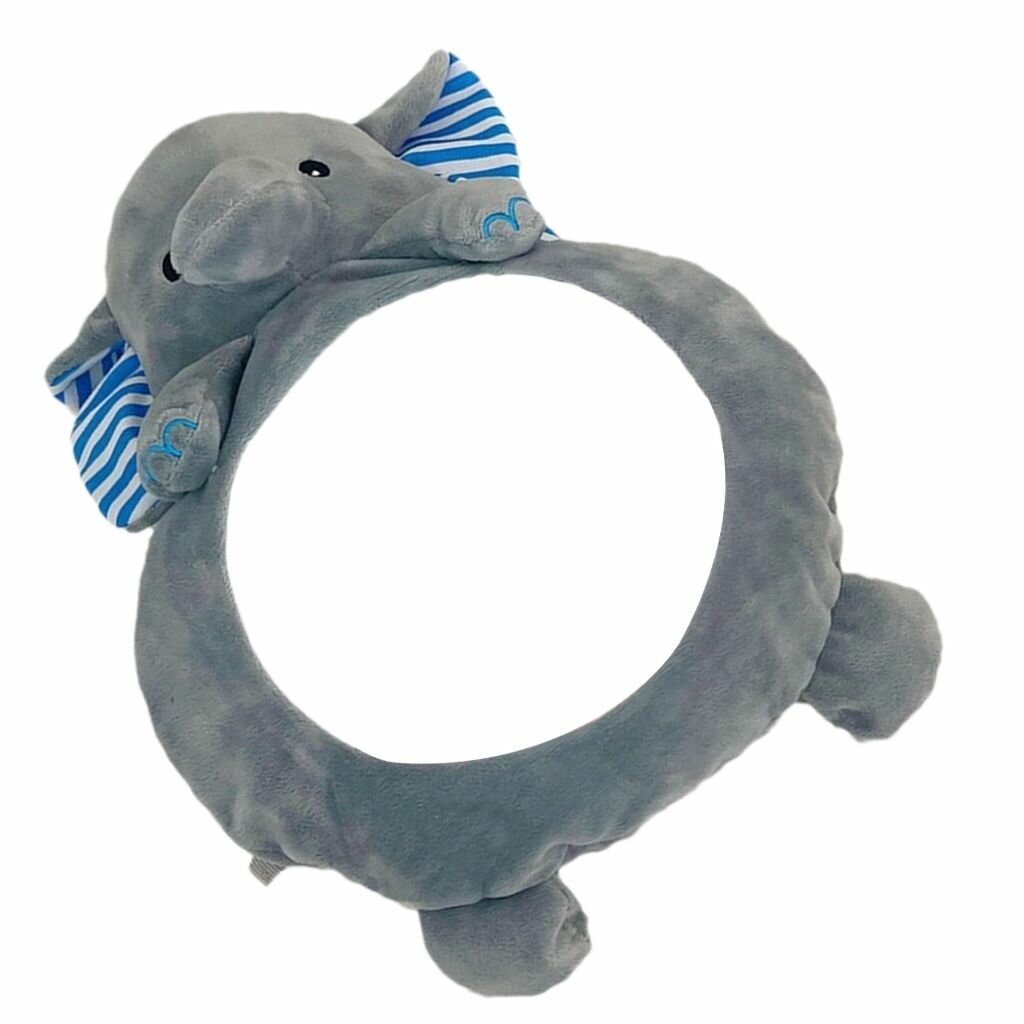 Детское сиденье безопасности, Зеркало для наблюдения за ребенком в автомобиле - слон, один