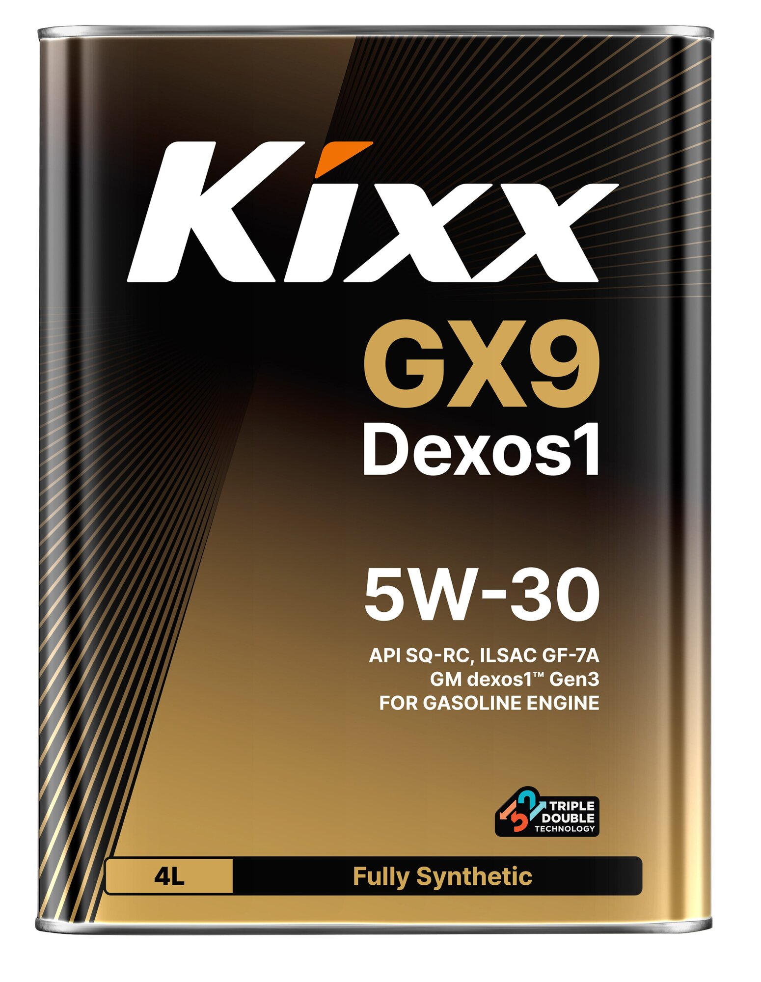 Масло моторное Kixx "GX9" Dexos1 5W-30, 4 литра, L210744TR1.