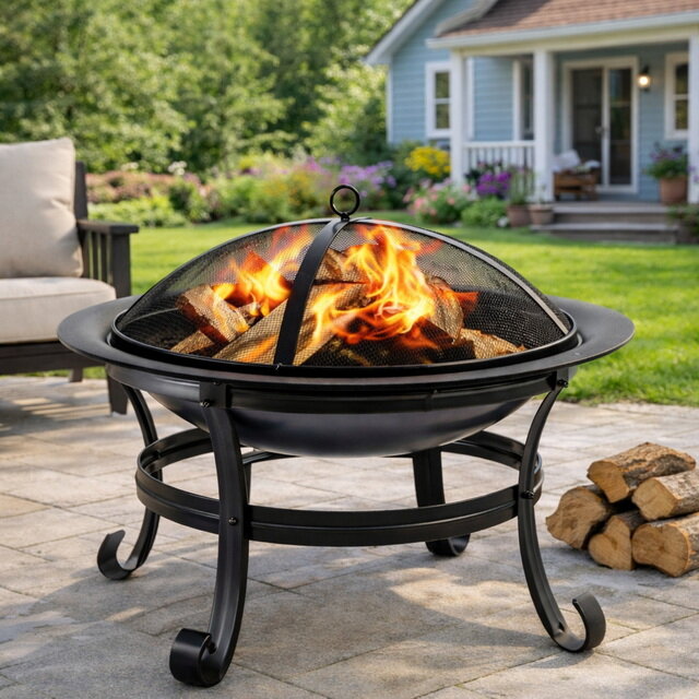 Металлическая костровая чаша Ambiance 75 см, Koopman, X86000120