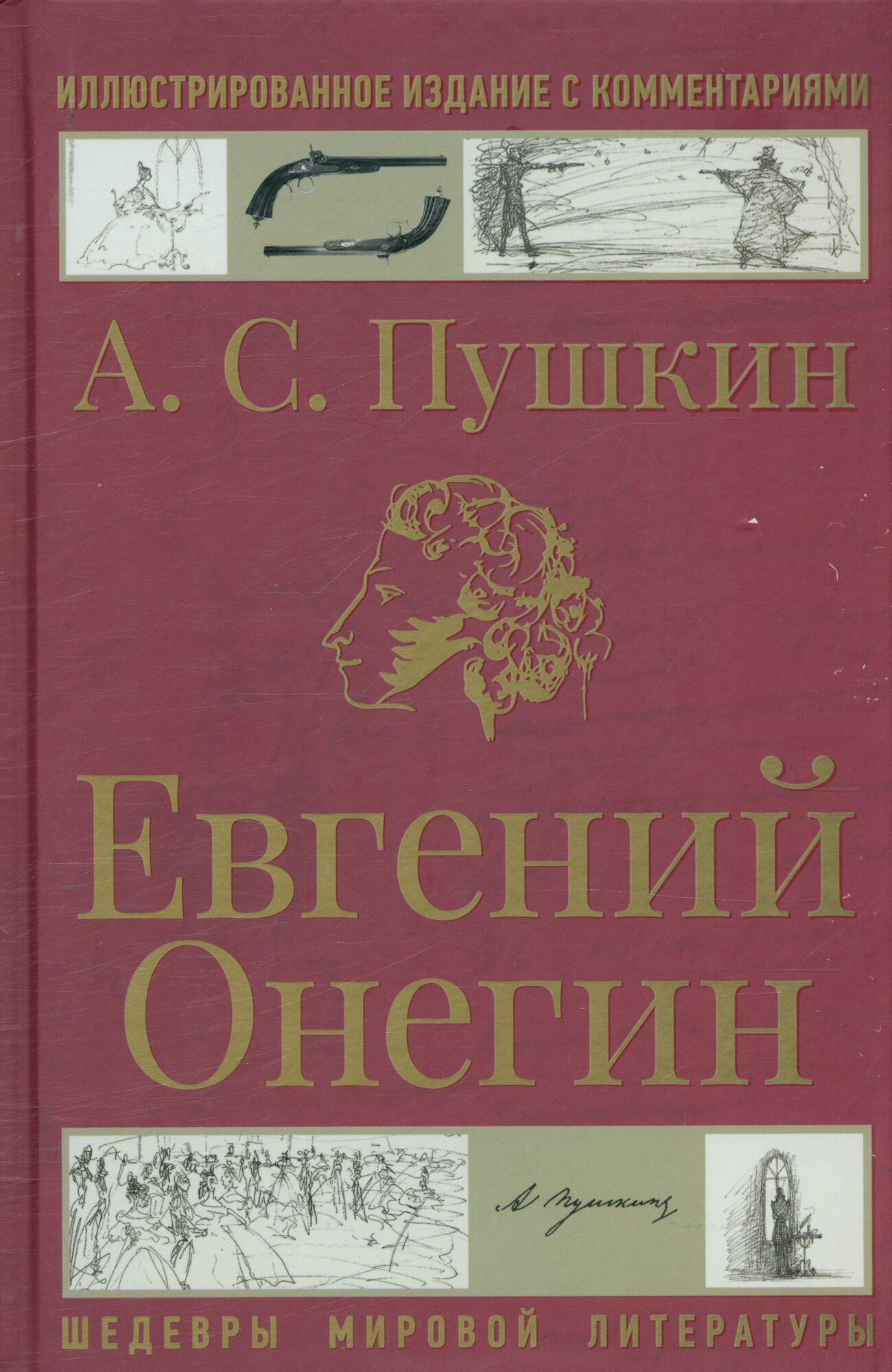 ШедеврыМировойЛитературы Пушкин А. С. Евгений Онегин, (АСТ, 2024), 7Б, c.352