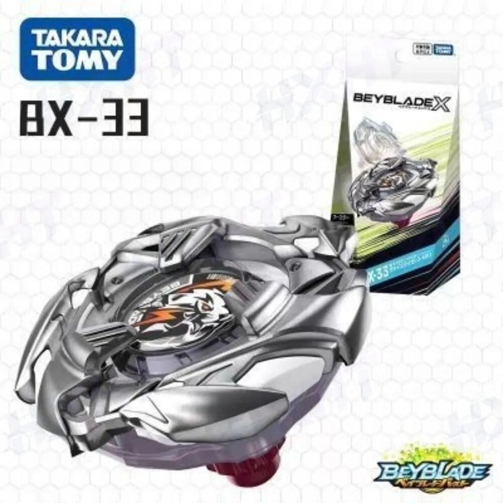 Takara Tomy Beyblade X BX-33 Sacred White Tiger 3-60U Гонконгская Версия