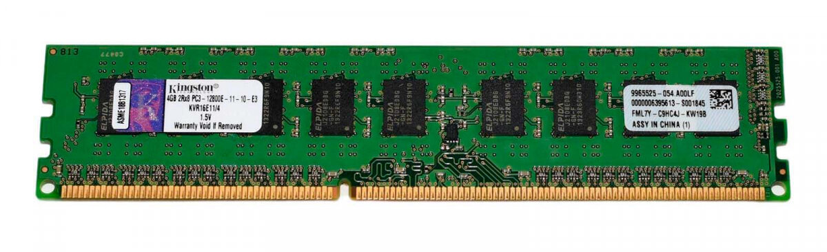 Оперативная память Kingston KVR16E11/4 DDRIII 4Gb