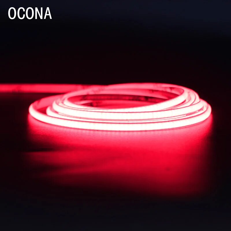 Светодиодная лента OCONA, Красный, 5м, 4mm-Red