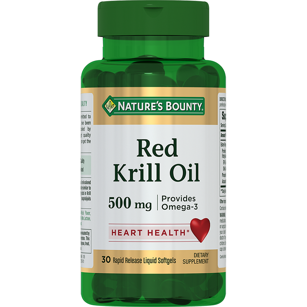 БАД Nature's Bounty Капсулы "Масло криля 500 мг", 30 шт. Krill Oil 500 mg