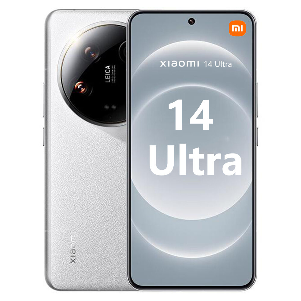 Смартфон Xiaomi 14 Ultra 5G 16/512Gb, White, Dual SIM Snapdragon 8 Gen3, 6.73 inch AMOLED
