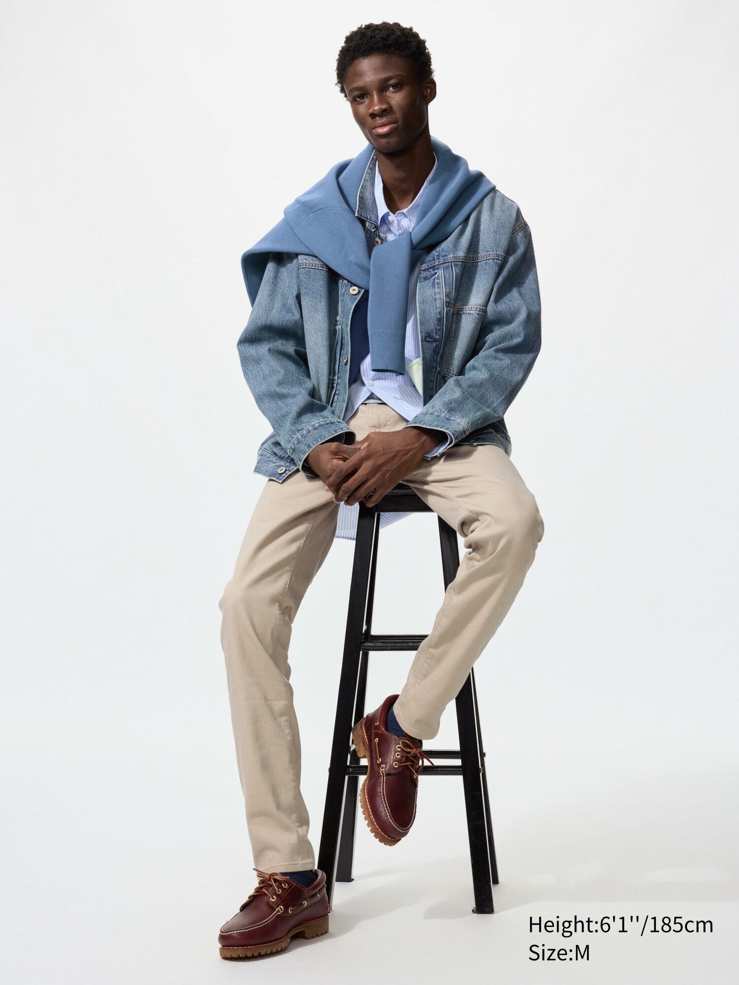 Джинсы EZY (INSEAM 84CM) 