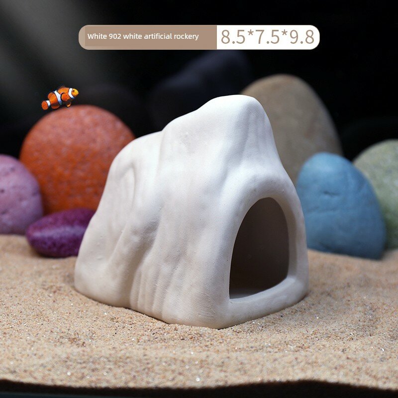 Керамическое укрытие для аквариума, домик для разведения креветок, гнездо для мелких рыб и креветок, маленькое