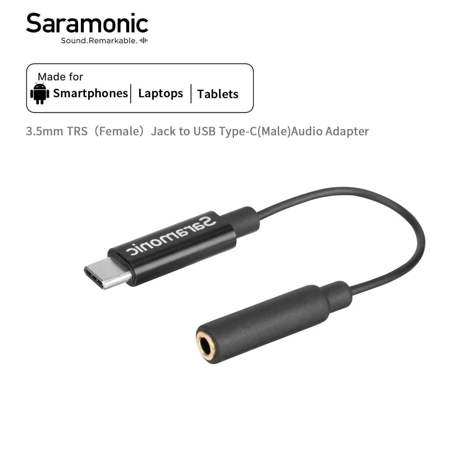 Saramonic SR-C2003 аудио адаптер 3.5 мм TRS - USB Type-C