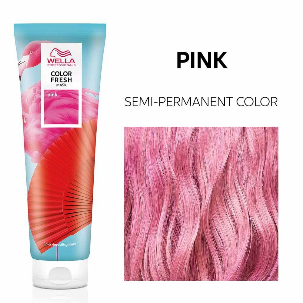 Wella Professionals Маска оттеночная Color Fresh Розовый pink, 150 мл