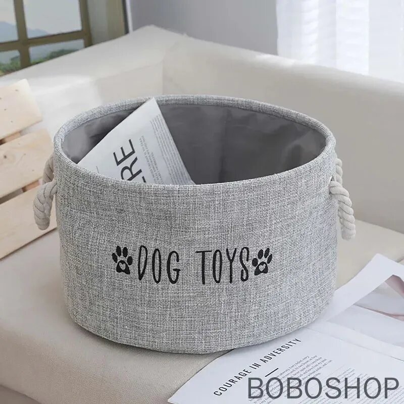 Корзина для игрушек собак мелких, средних и крупных пород
