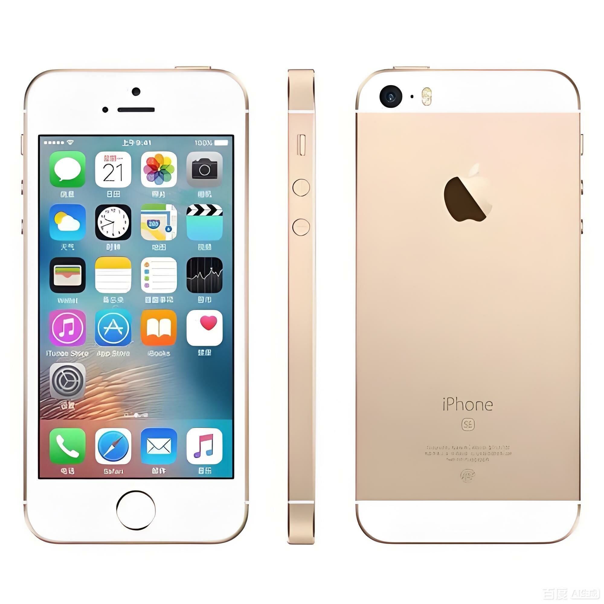 Восстановленный смартфон Apple iPhone SE1 2016 128G, 2 ГБ ОЗУ, 4G LTE, цвет Gold